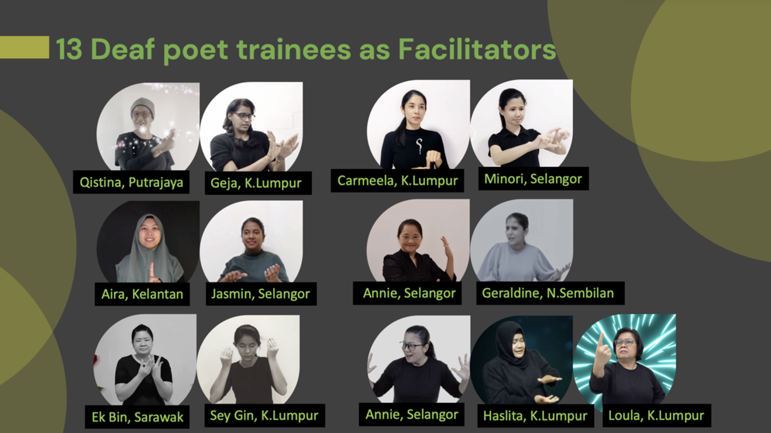 BIM Literature Project: Developing Deaf Culture and Poetry in Malaysia ...